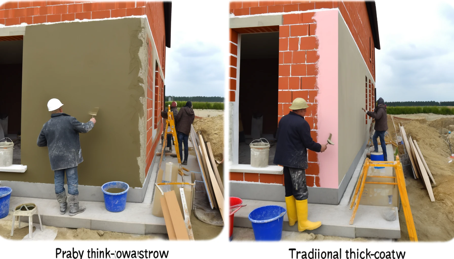 Czym się różnią tynki cienkowarstwowe od tradycyjnych?